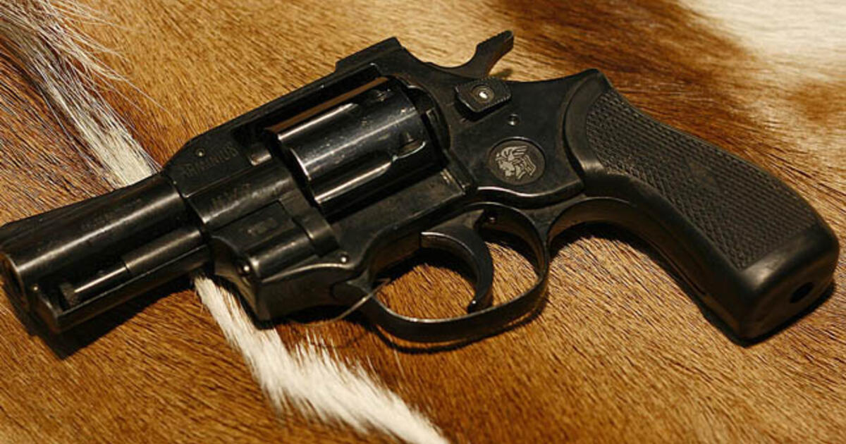 Buitinių atliekų konteineryje rastas revolveris