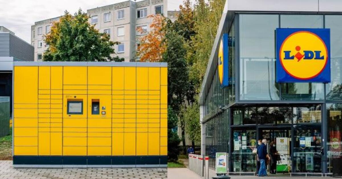 LP EXPRESS siuntų terminalai atsiras prie „Lidl“ parduotuvių