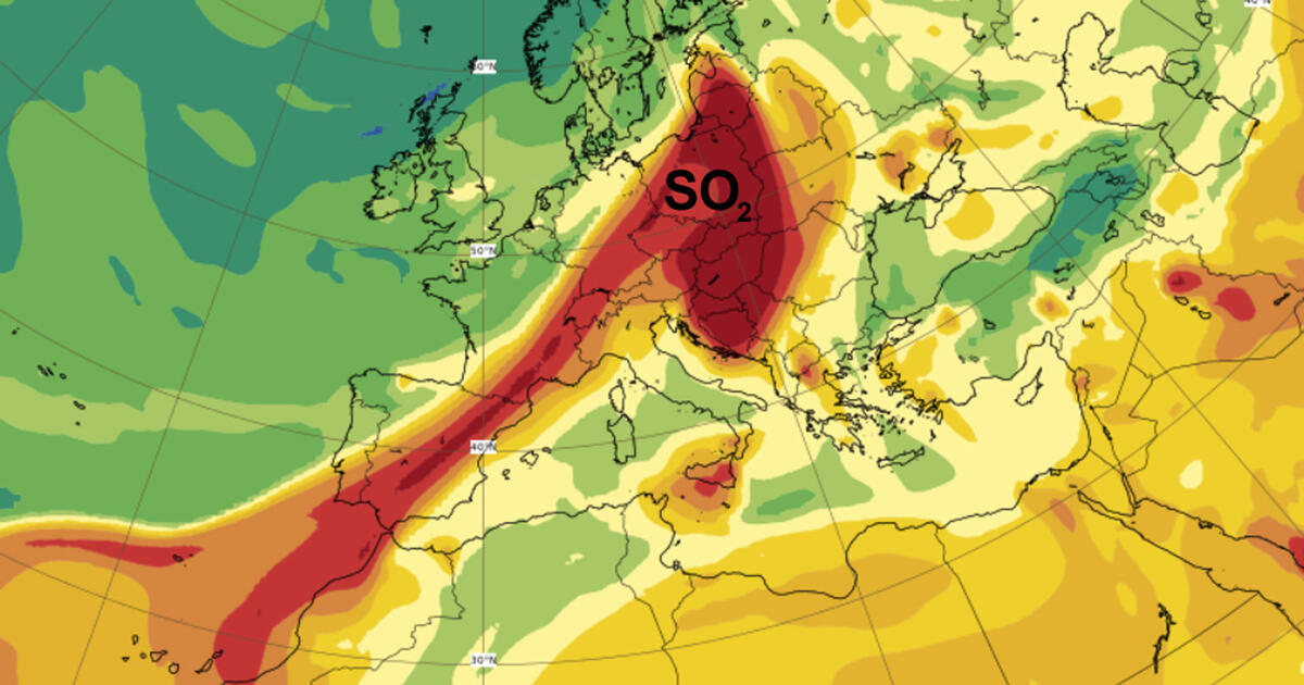 Šįvakar gali pasipilti lietus su sieros rūgštimi