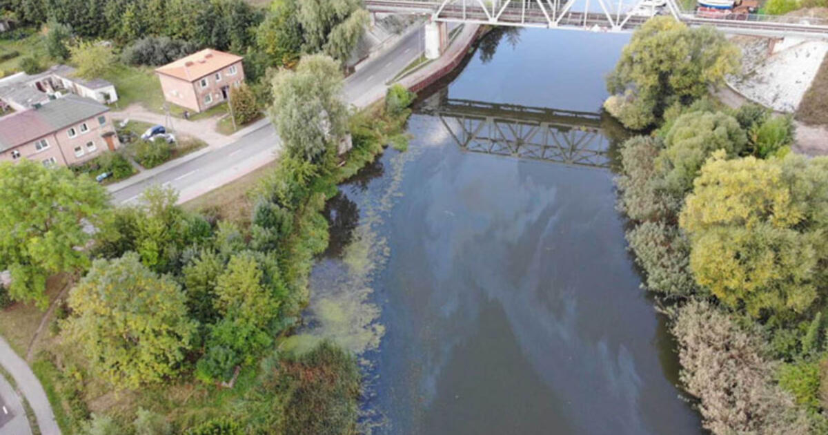 Danės upę užteršusius geležinkelininkus demaskavo dronas