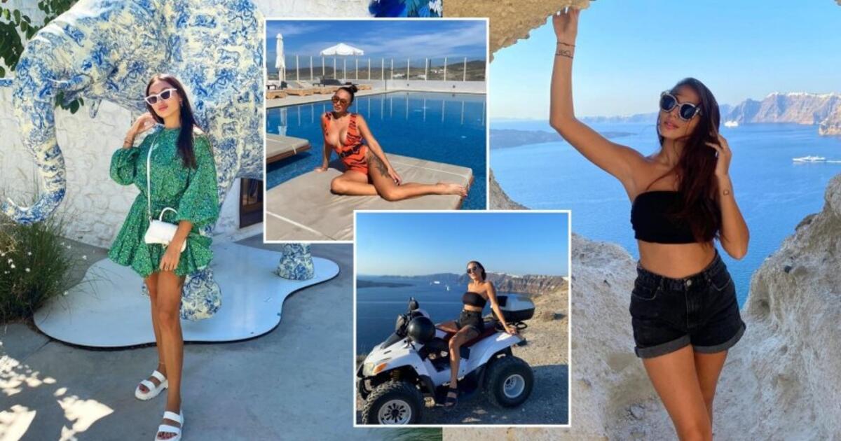 Graikijos salose atostogavusi Vasha pasidalijo pasakiškomis ...