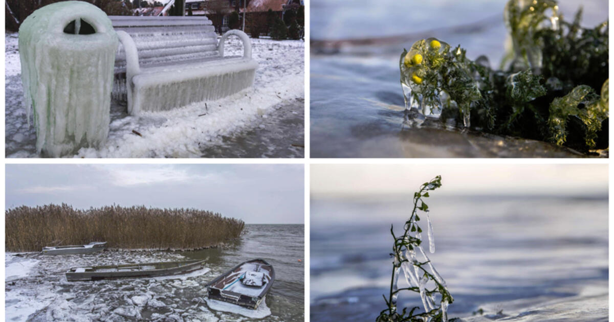 Nidos pakrantę papuošė retas gamtos reiškinys