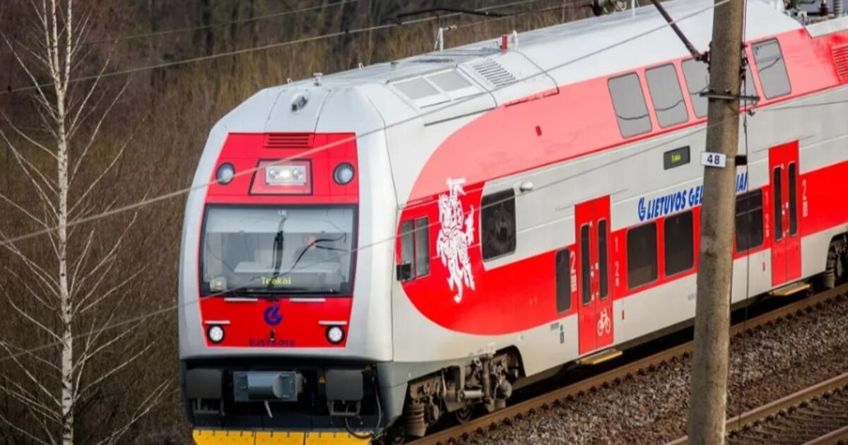 Pradeda kursuoti „LTG Link“ keleiviniai traukiniai tarp Vilniaus ir Rygos