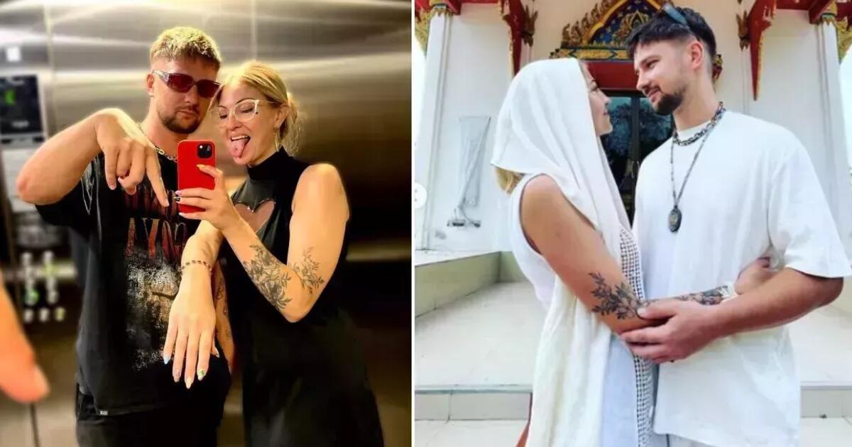 Grupės „8 Kambarys“ narys Karolis Talutis-Talaz vedė mylimąją Kristiną Jurę