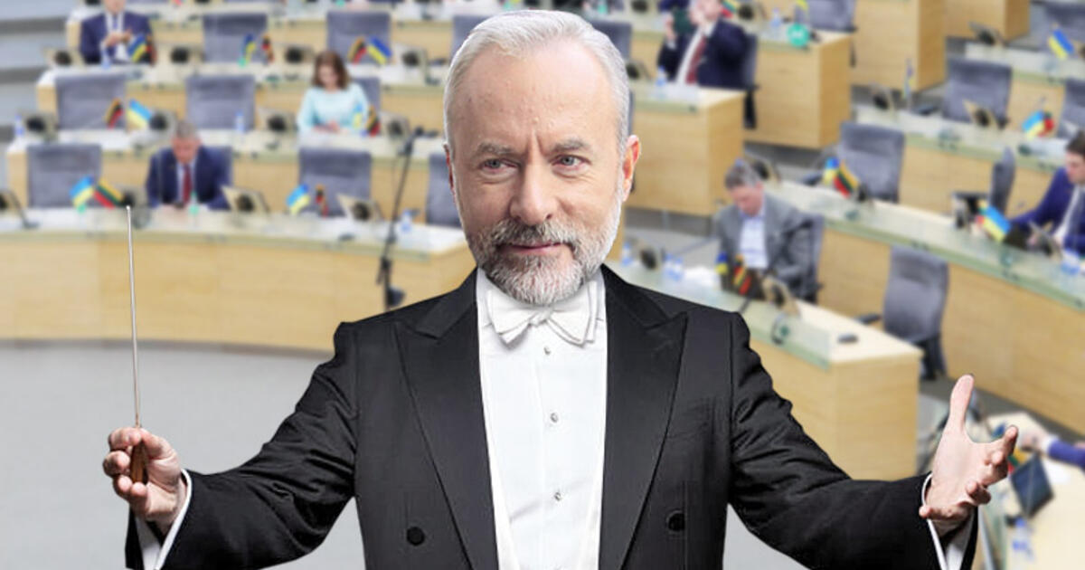 Elito naujienos: Jurgis Razma diriguos Seimo pageidavimų koncertui