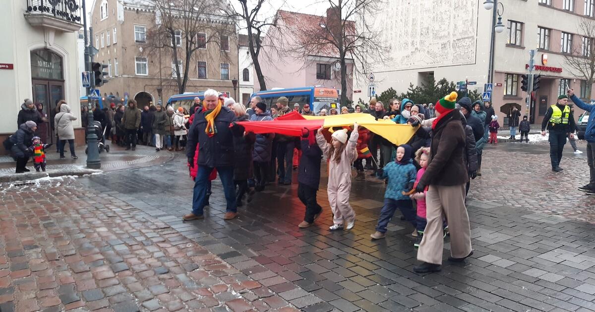 Klaipėdiečiai rinkosi švęsti Kovo 11-ąją