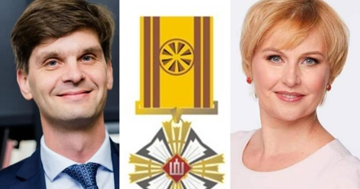 Parodija: Prezidentas Ignas Vėgėlė už nuopelnus Lietuvai apdovanoja LRT ...