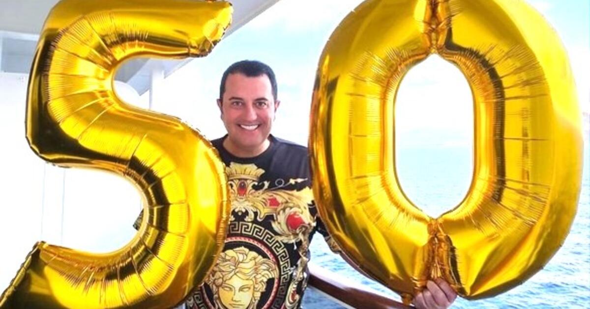 Estrados princu tituluojamas Rytis Cicinas 50-metį pasitinka Viduržemio ...