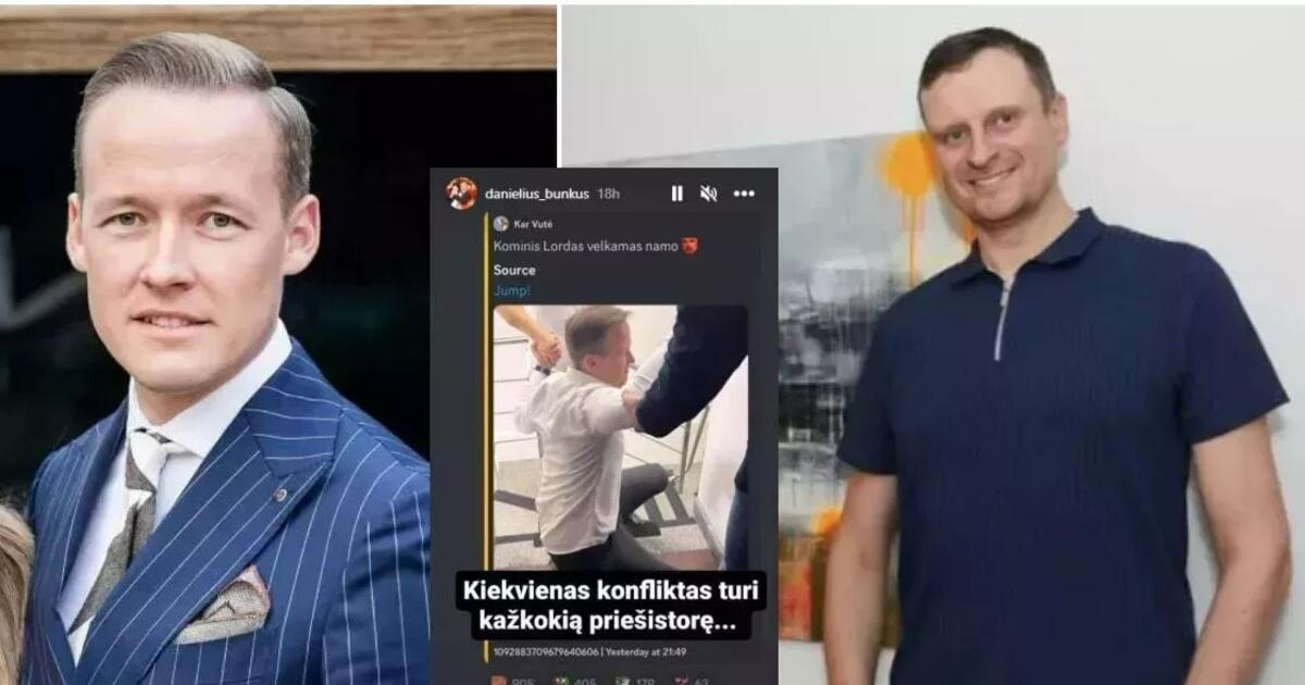 Danielius Bunkus nepraleido dar vieno dūrio Laurynui Suodaičiui ...