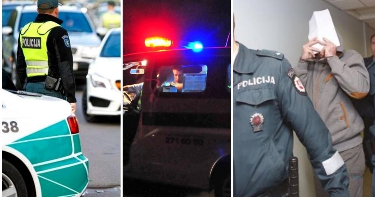 Šalies kriminalinių įvykių ir nelaimių suvestinė: pavogtas „Lexus ...