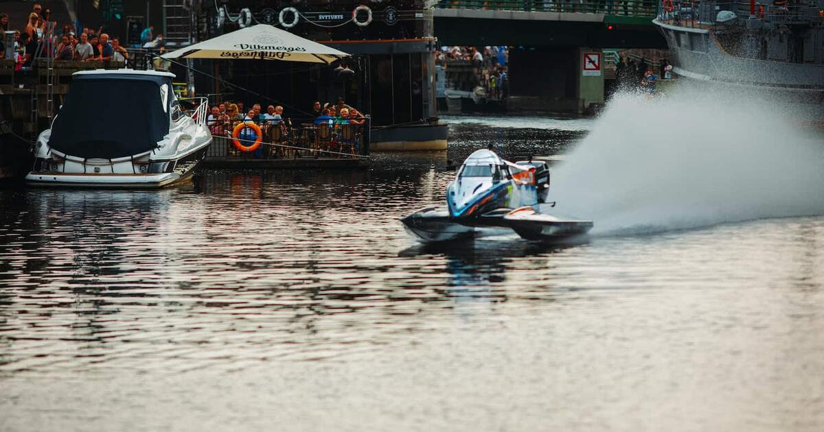 F2 vandens bolido pilotas Edgaras Riabko: apie sudėtingą pasiruošimą ...