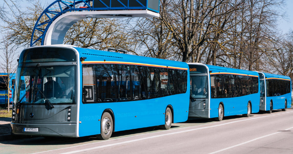 Lietuviškas 100 proc. elektrinis „Dancer“ autobusas debiutuos „Busworld ...
