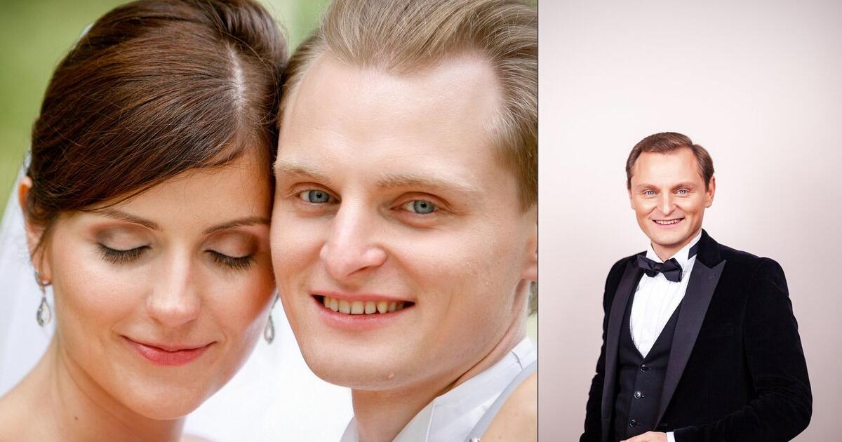 Operos solistas Liudas Mikalauskas su žmona Sigita laukia šeimos ...