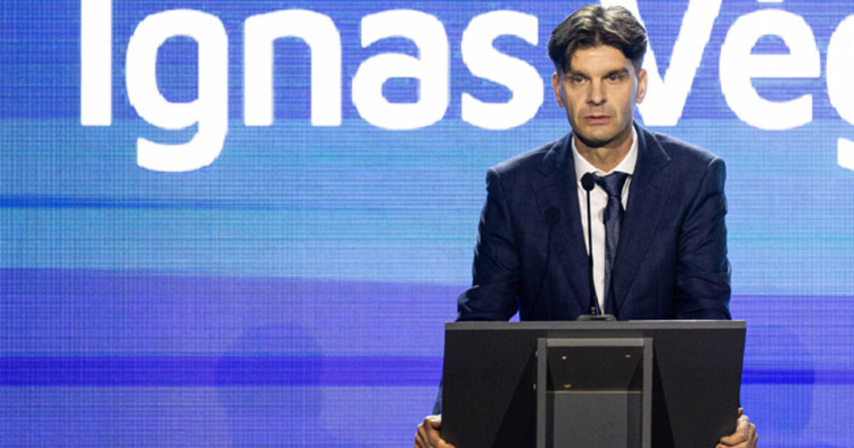 Ignas Vėgėlė pranešė sieksiantis prezidento posto