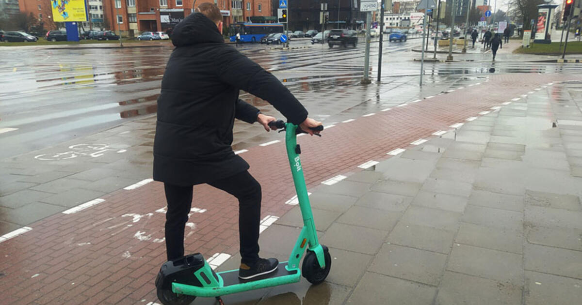 Bulvaras: paspirtukai paskelbė pavasarį | Vakarų ekspresas