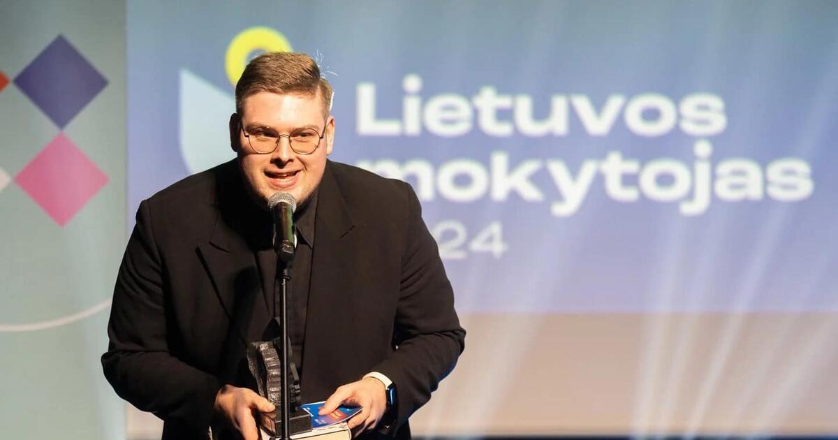 Išdalinti „Lietuvos mokytojas 2024“ apdovanojimai: tarp laureatų - ir klaipėdietis