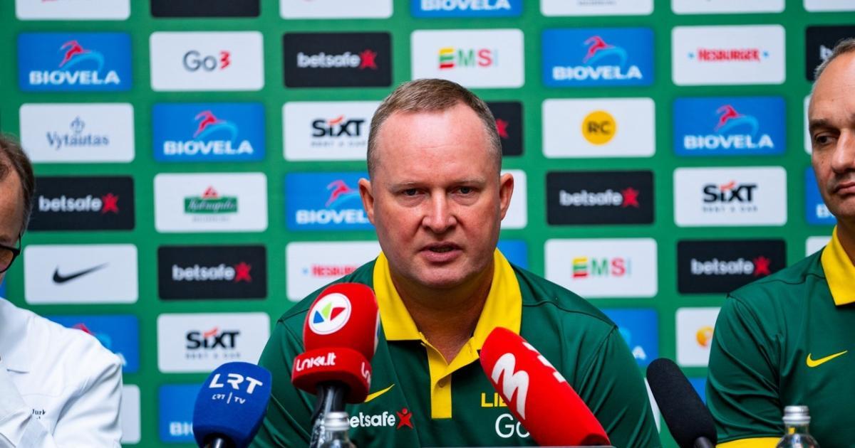Kazys Maksvytis paskelbė Lietuvos rinktinės žaidėjų sąrašus: kalbėjo ...