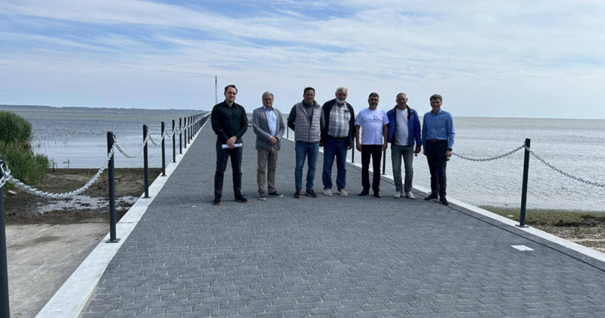 Pervalkos pirso remonto darbai – baigti