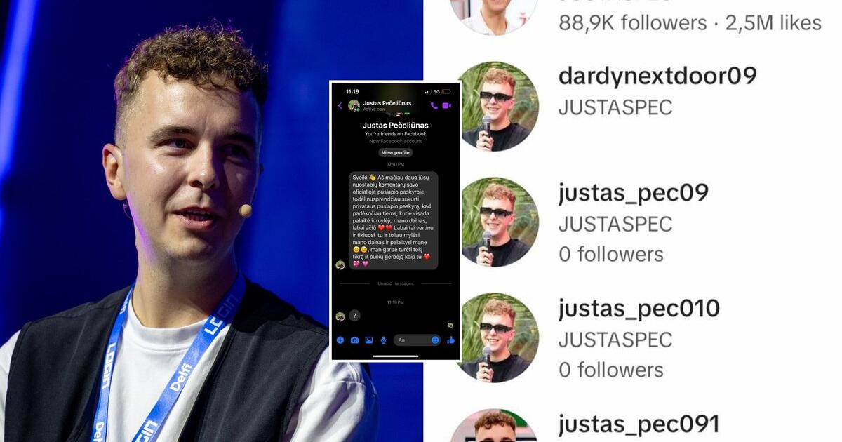 Internetinių sukčių suerzintas Justas Pečeliūnas stojo į kovą ...