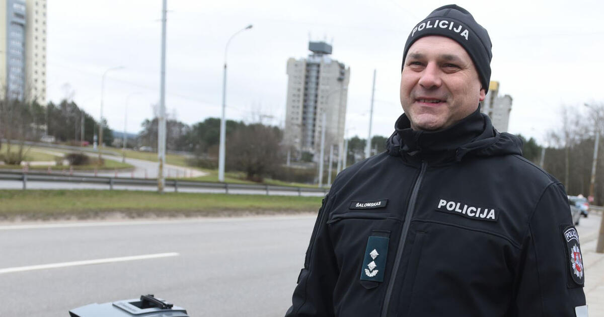 Nušalintas neblaivus darbe buvęs Vilniaus apskrities kelių policijos ...