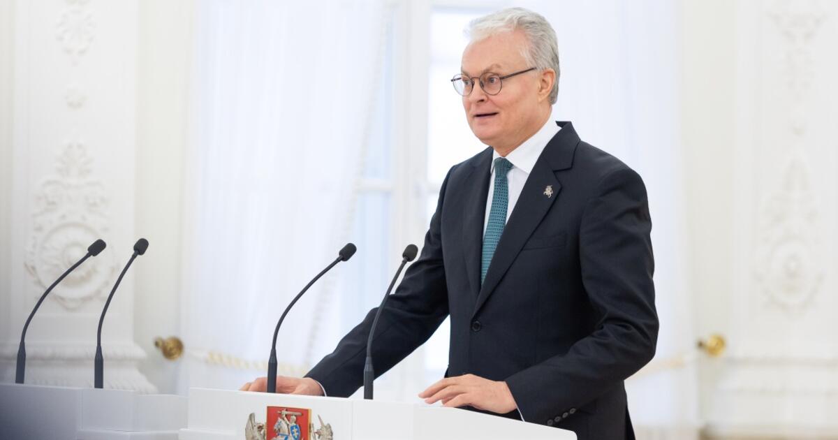 Gitanas Nausėda: laisvės kovų istorija ir dabar yra mūsų stiprybės šaltinis