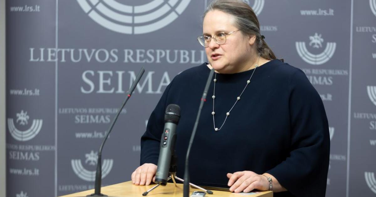Agnė Širinskienė pasirašė prašymą dėl atsistatydinimo iš Seimo ...
