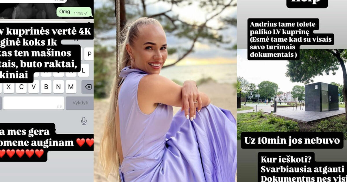 Ievos Voveris vyrui pametus prabangų daiktą – pagalbos šauksmas: tokios ...