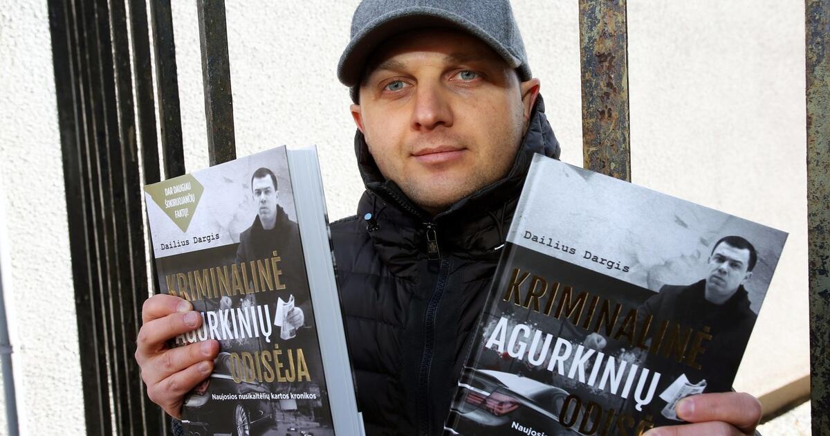 Knygų apie mafiją autorius Dailius Dargis ir jo bendrininkai stos prieš ...