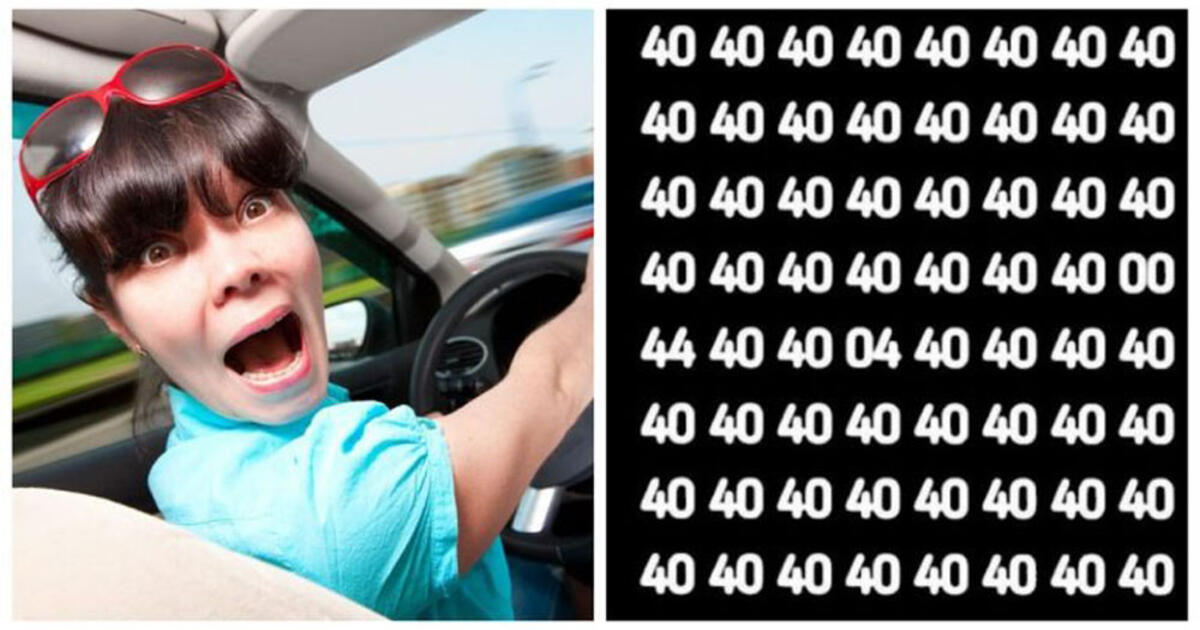 Tik 1 iš 100 žmonių tai pastebi per 19 sekundžių: suraskite 3 skaičius ...