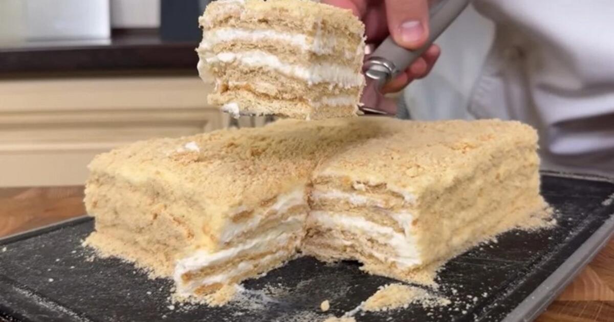 Skanus tortas per 15 minučių – be orkaitės ir be vargo