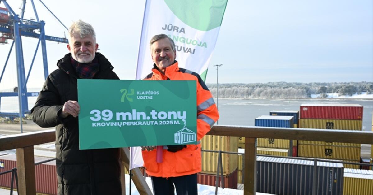 Klaipėdos uoste – net septyni rekordai: augo krova, keleivių srautai ir ...