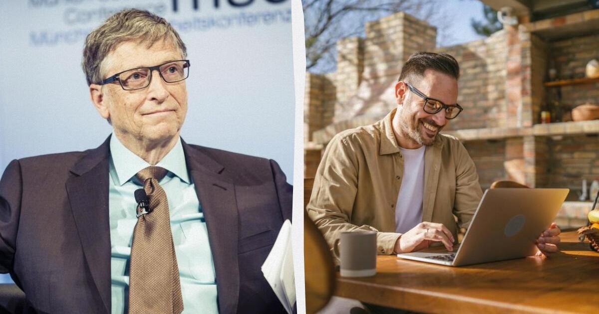 „Microsoft“ įkūrėjas Bilas Geitsas išpranašavo kiek dienų per savaitę ...