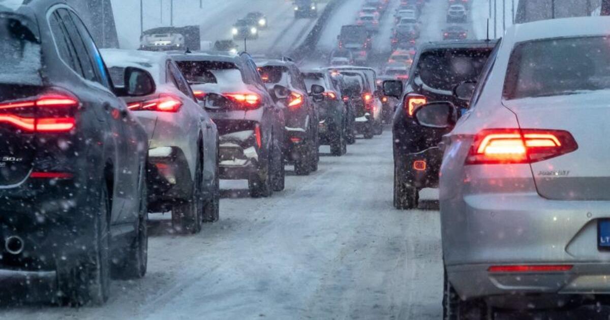 Uostamiestyje rytas ramesnis nei didmiesčiuose: kitur eismo situacija ...