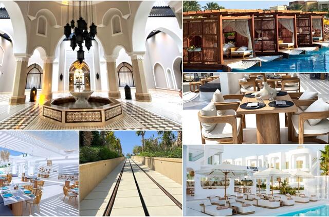 Atskleidė besikeičiantį Egipto veidą: viešbučio teritorijoje kylantys ...