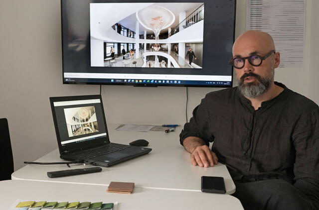 Klaipėdos muzikinio teatro sienos bus nulipdytos iš lietuviško molio